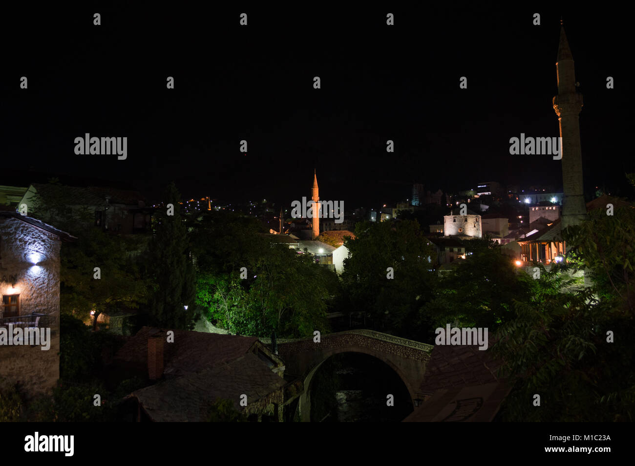 Mostar Night High Resolution Stock Photography and Images - Alamy
