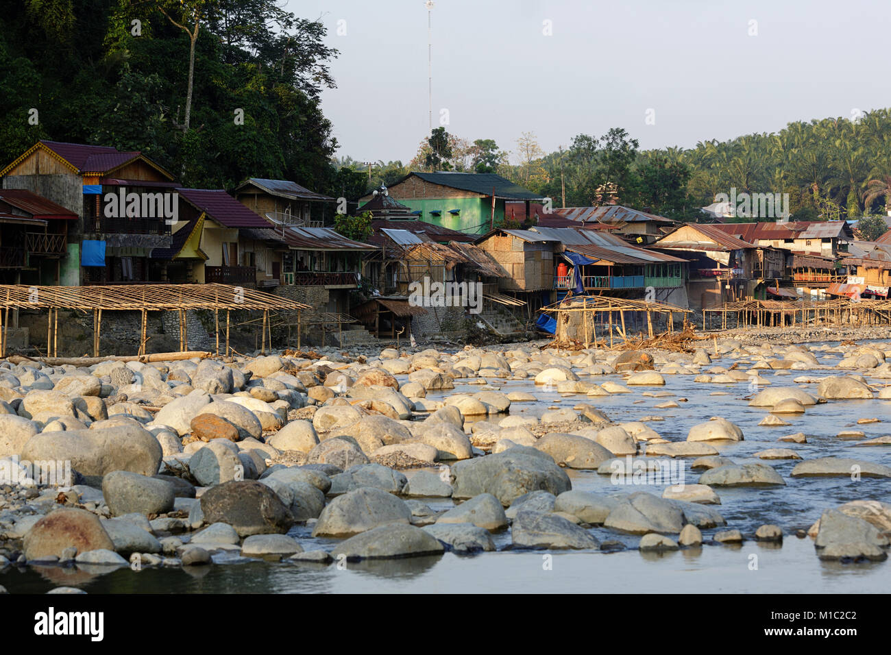 Sumatran village hi-res stock photography and images - Alamy