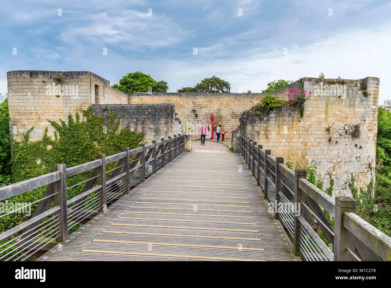 Château de Caen, Caen, Calvados department, Normandie, France, Europe ...