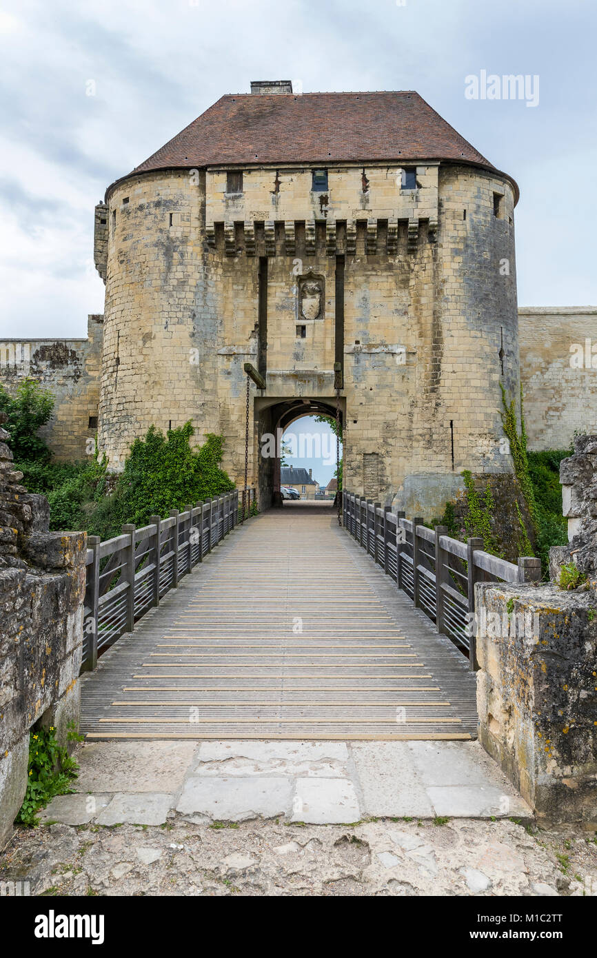 Château de Caen, Caen, Calvados department, Normandie, France, Europe ...
