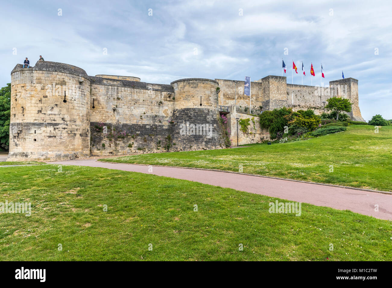 Château de Caen, Caen, Calvados department, Normandie, France, Europe ...