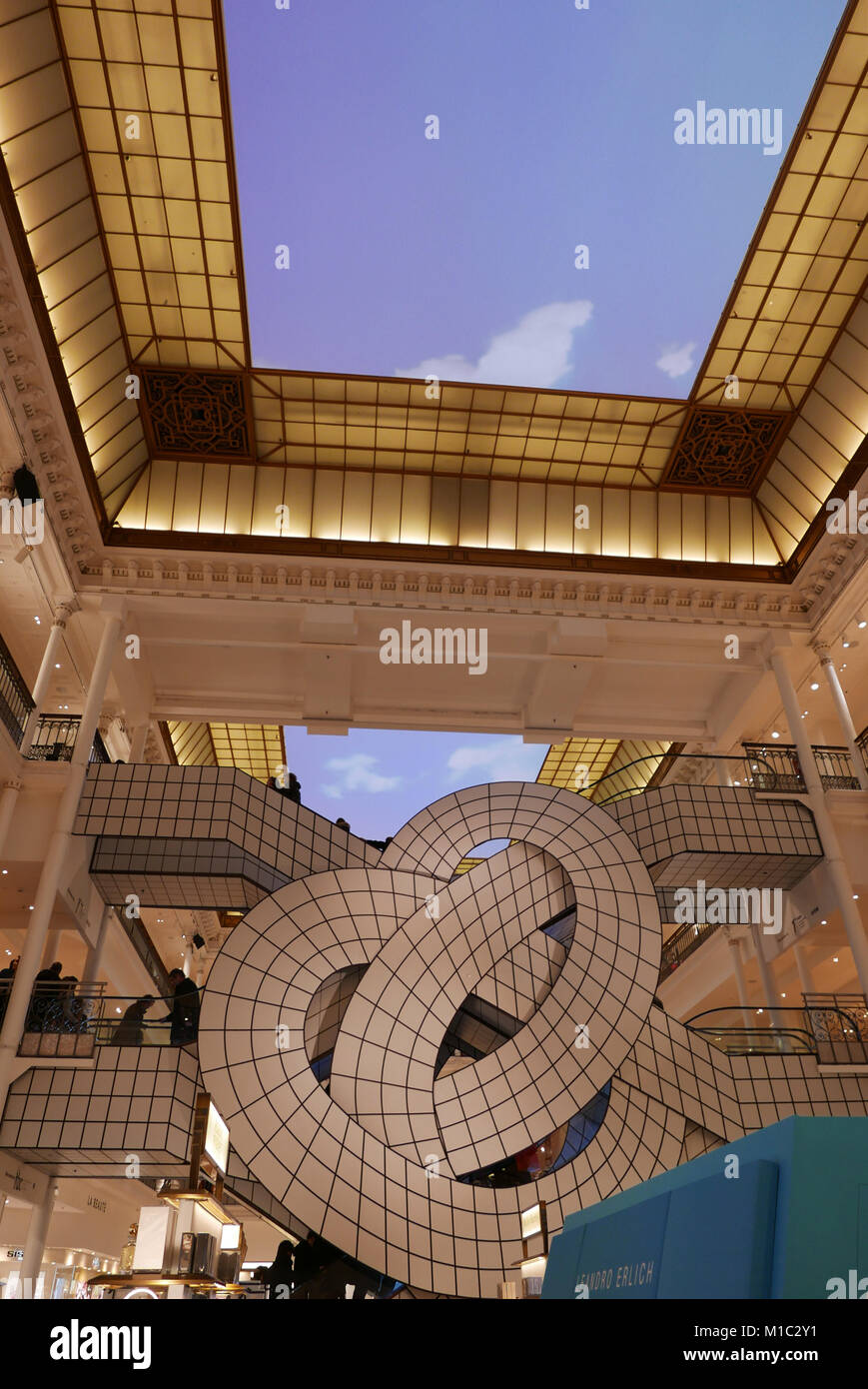 Sous le Ciel, Leandro Erlich exhibition in Le Bon Marche Rive Gauche ...