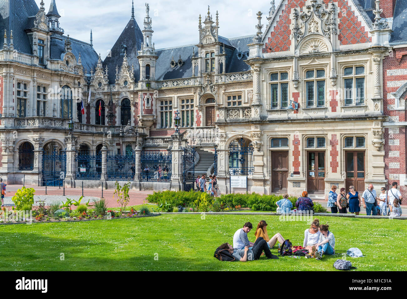 The Benedictine Palace, Fécamp, Seine-Maritime, Normandie, France ...