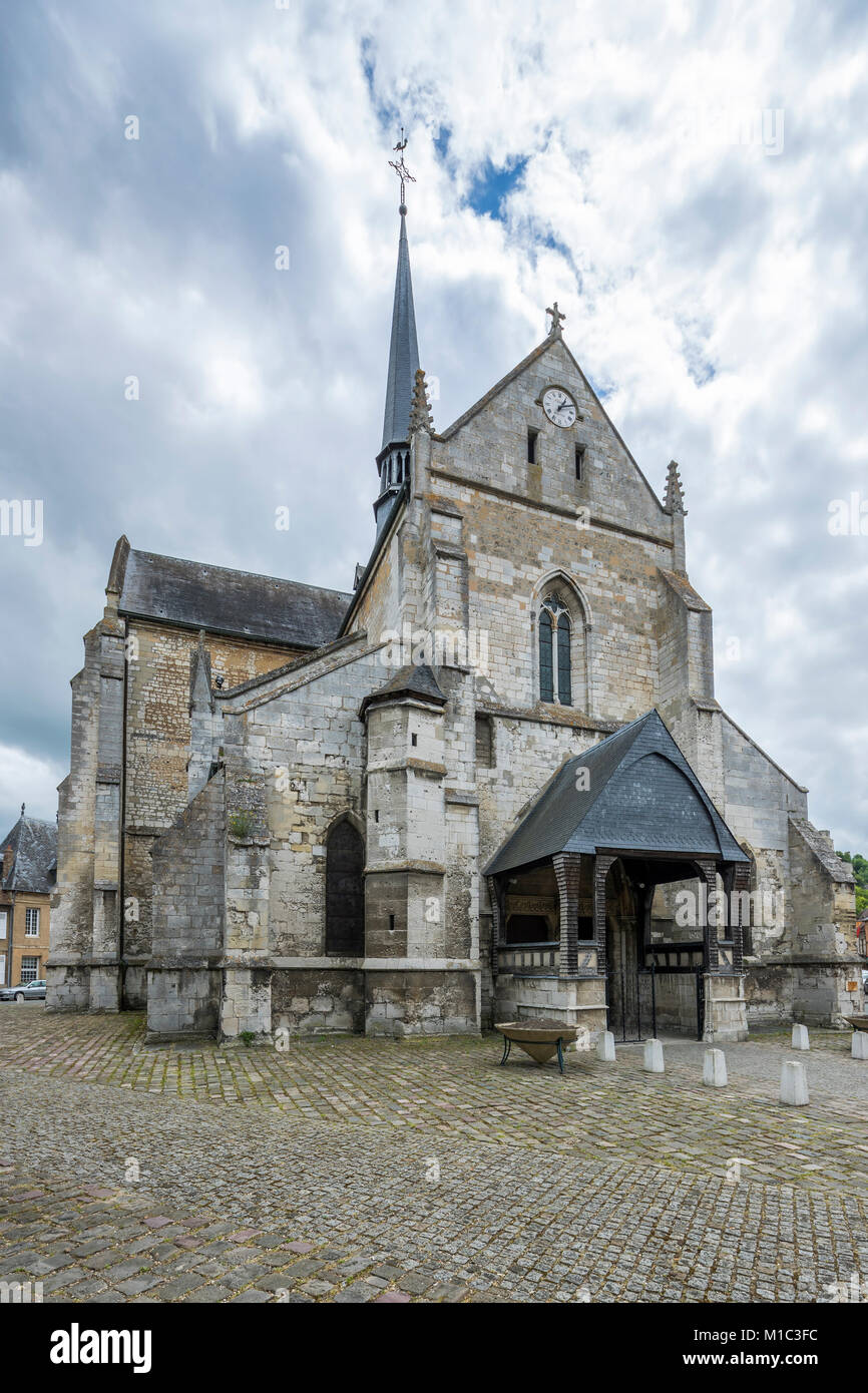 St. Savior Church of Petit-Andely at Les Andelys, Eure, Normandy ...