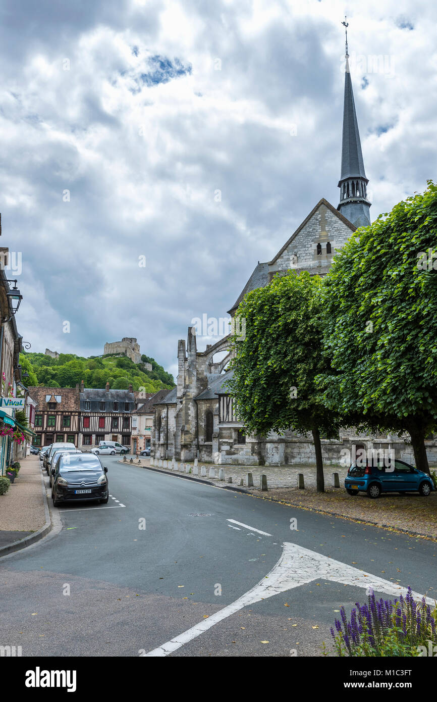 St. Savior Church of Petit-Andely at Les Andelys, Eure, Normandy ...