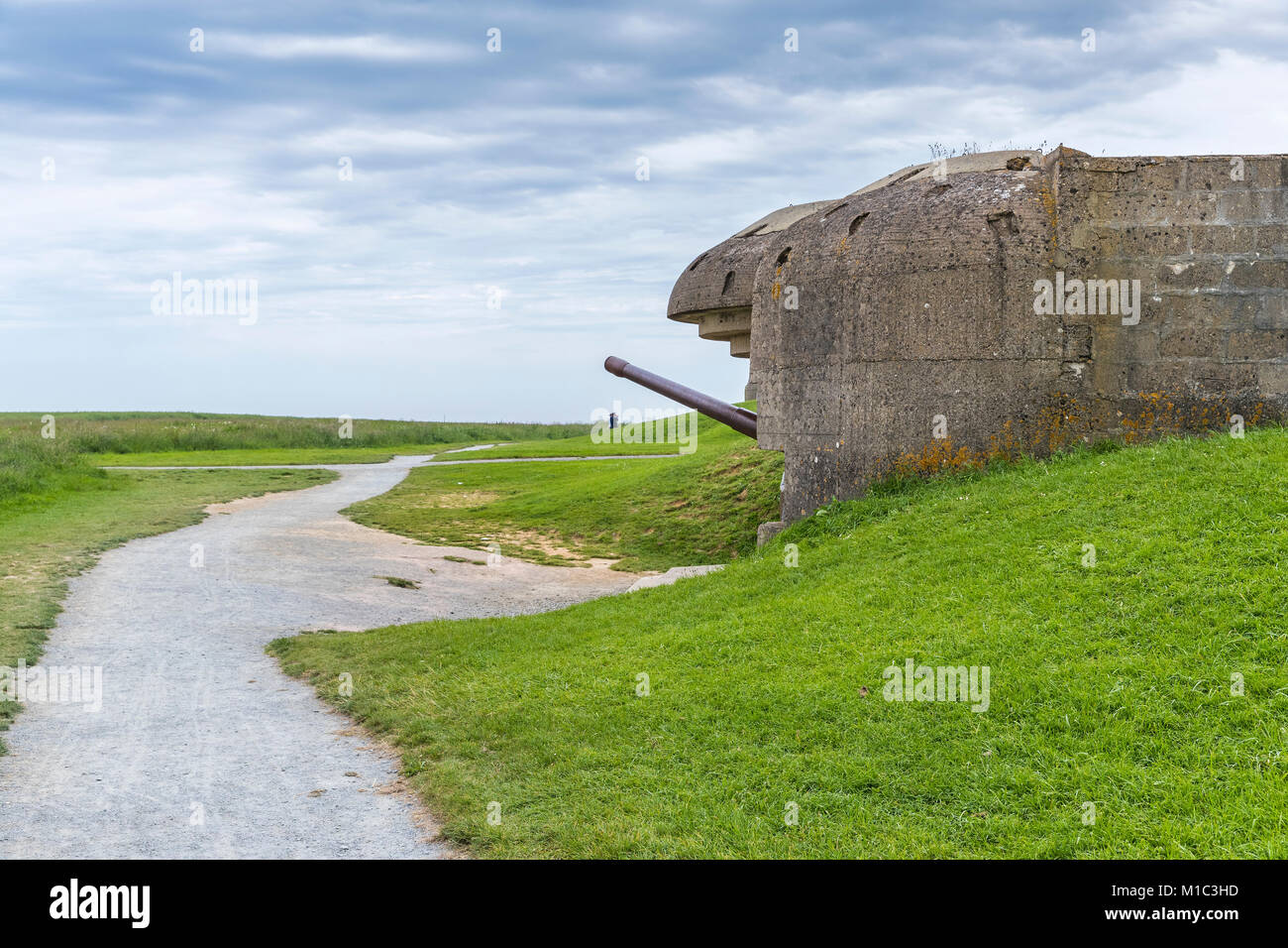 Longues-sur-Mer battery, Longues-sur-Mer, Normandy, France, Europe ...