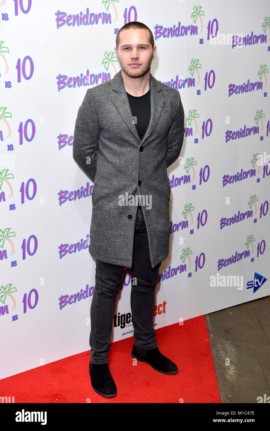 Danny Walters during the Benidorm Is 10 event, held at the Mayfair ...