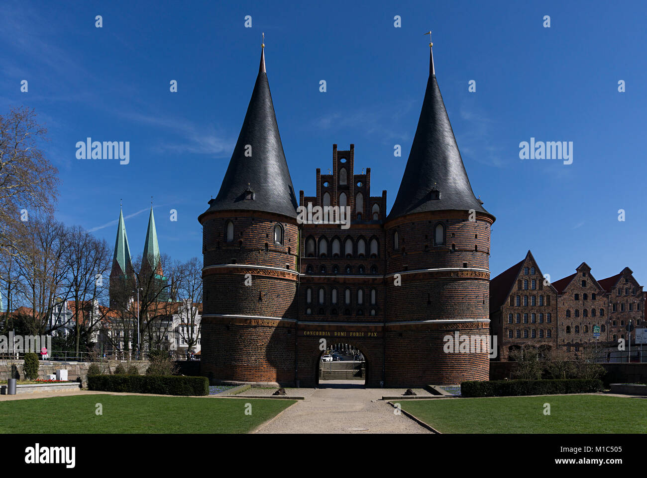 The Holsten Gate is a city gate marking off the western boundary of the ...