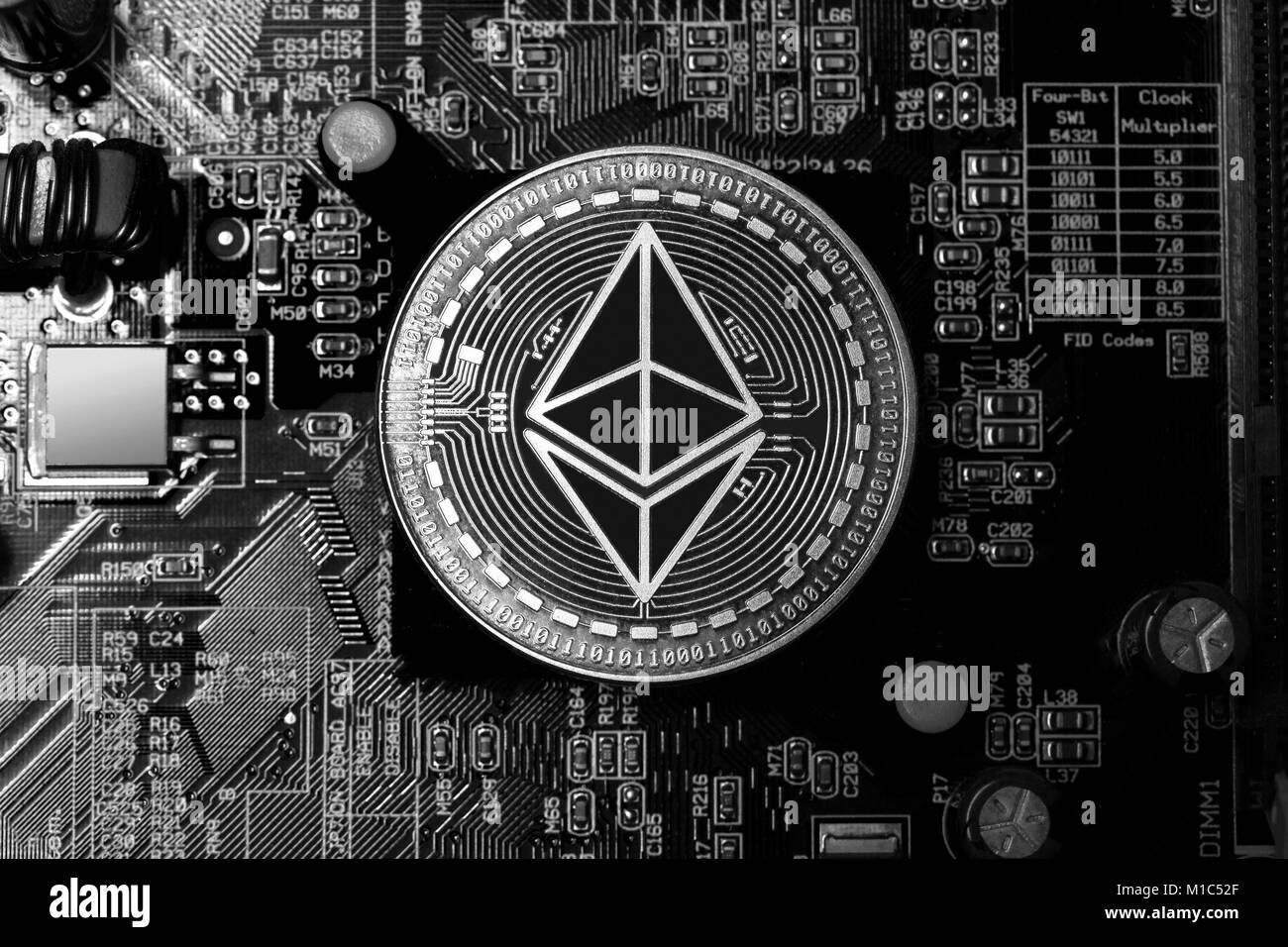 Motherboard Black and White Stock Photos & Images - Alamy