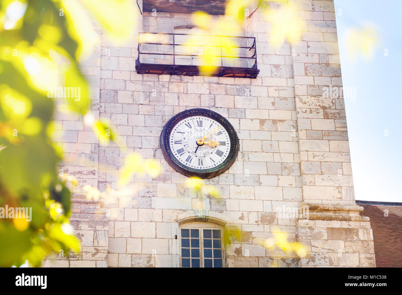 Clock tower of St. Jean Cathedral in Besancon, France Stock Photo - Alamy