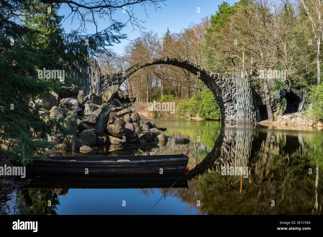 Rakotz lake hi-res stock photography and images - Alamy