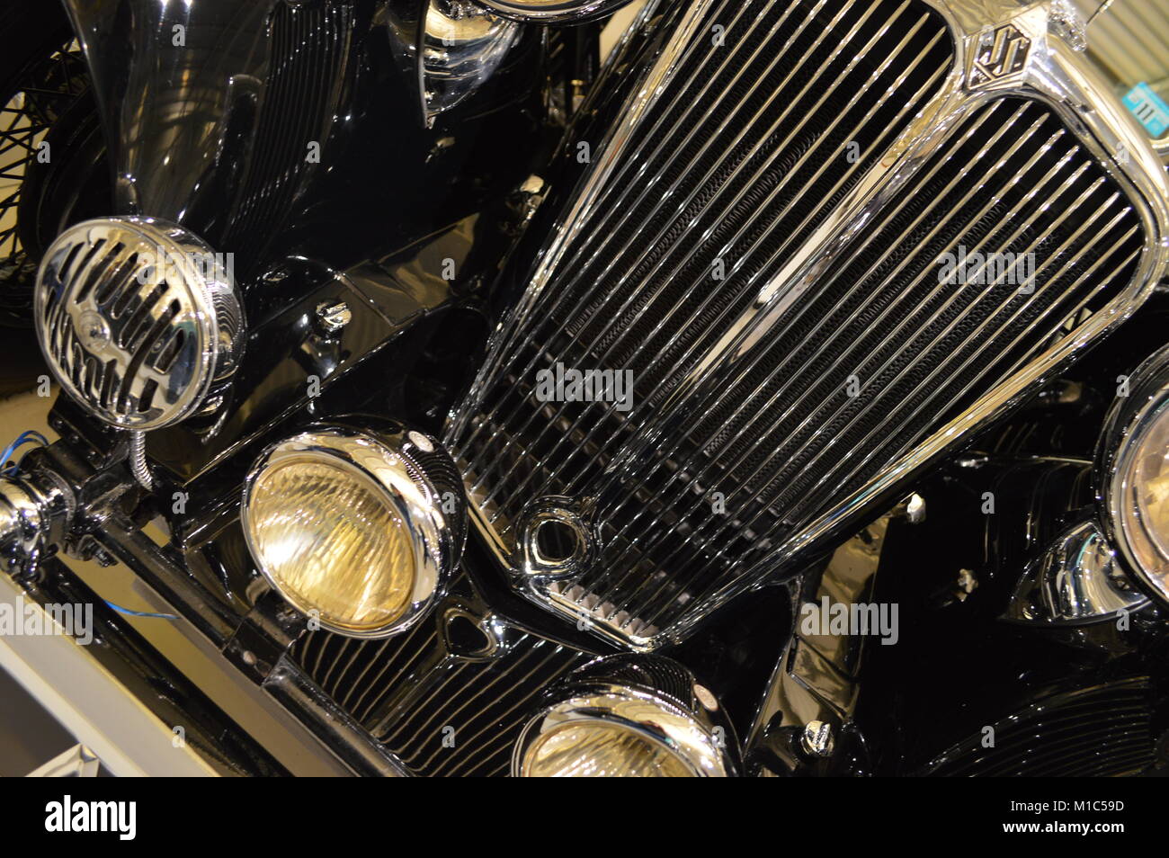 Car grill at Gaydon Stock Photo - Alamy