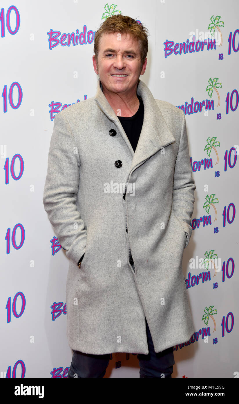 Shane Richie during the Benidorm Is 10 event, held at the Mayfair ...