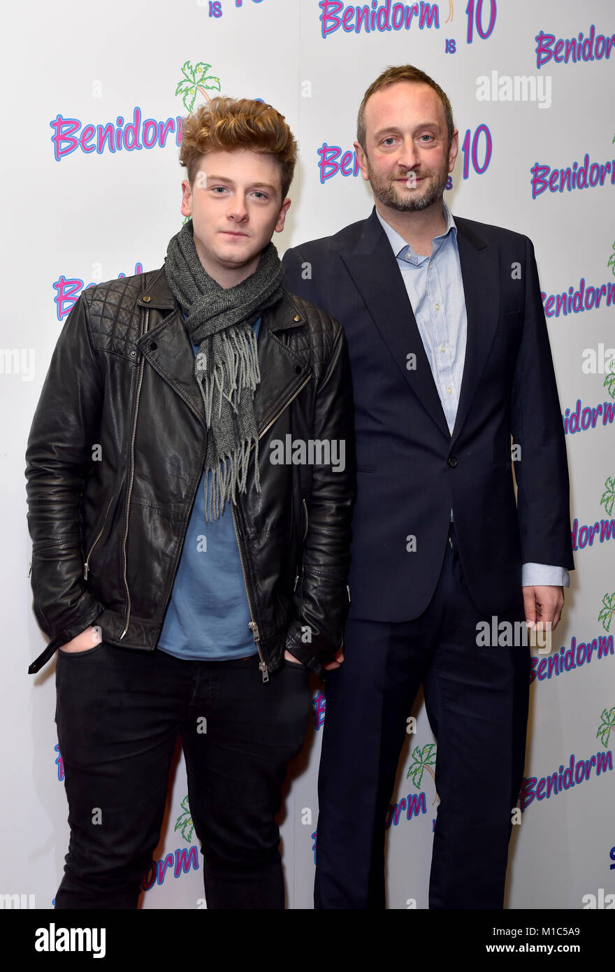 Josh Bolt and Steve Edge during the Benidorm Is 10 event, held at the ... Josh Bolt and Steve Edge during the Benidorm Is 10 event, held at the ...