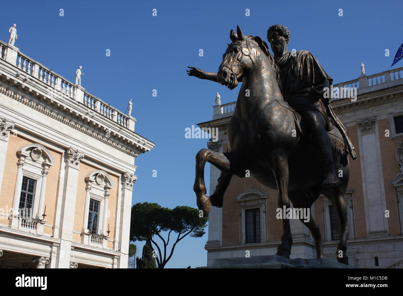Rome capitol town hall building hi-res stock photography and images - Alamy