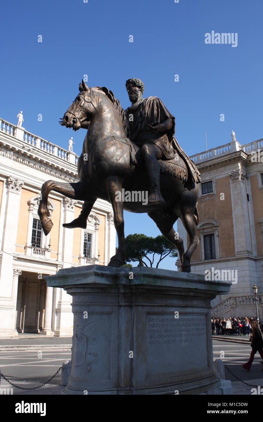 Rome capitol town hall building hi-res stock photography and images - Alamy