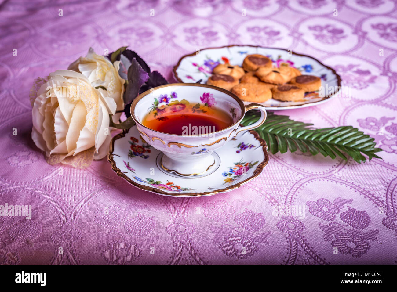 Cute Cup Of Tea Wallpaper