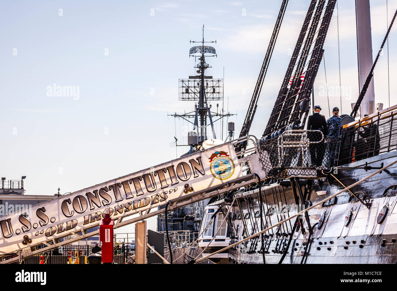 USS Constitution Boston, Massachusetts, USA Stock Photo - Alamy