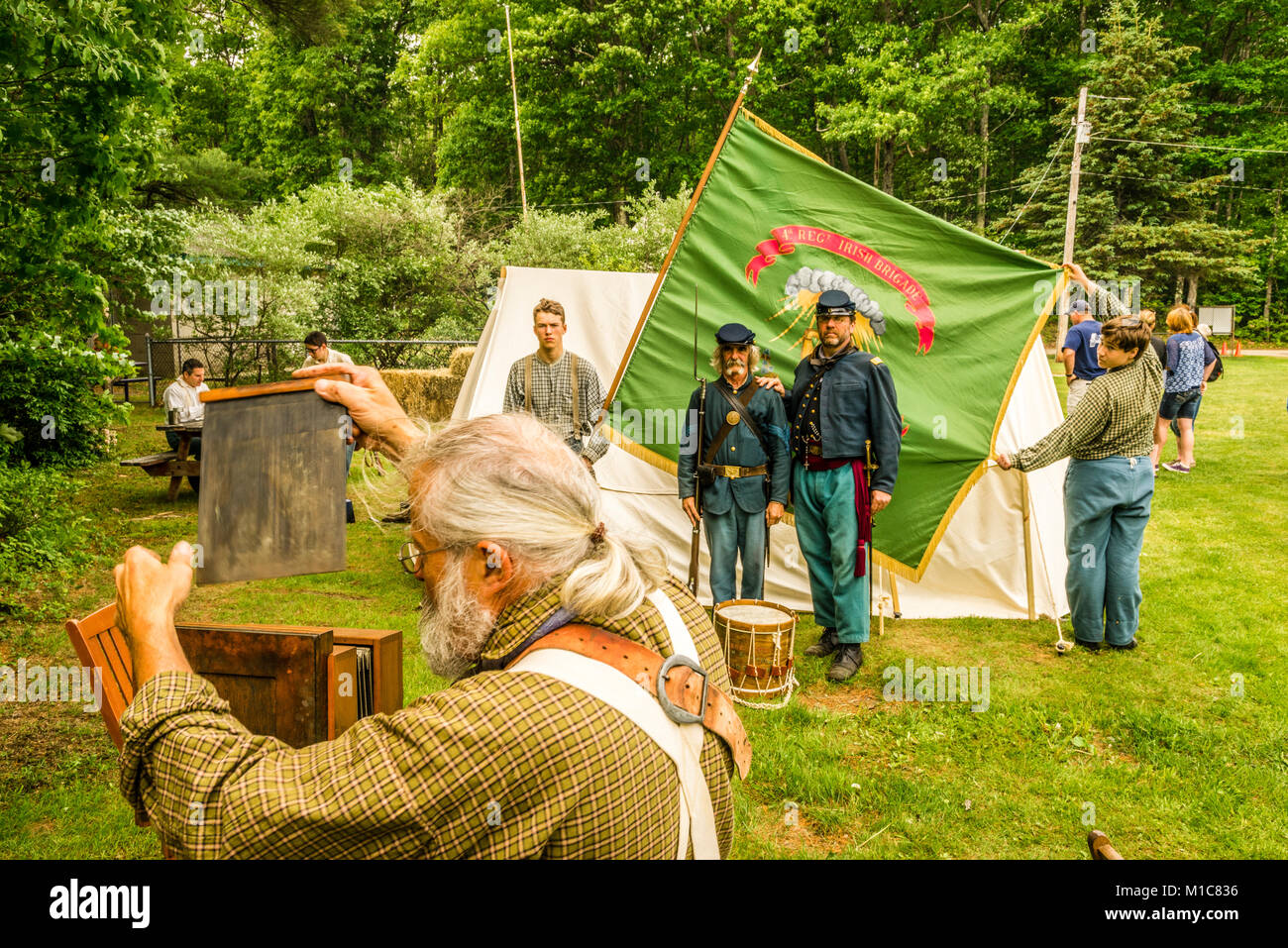 American civil war field camera hi-res stock photography and images - Alamy