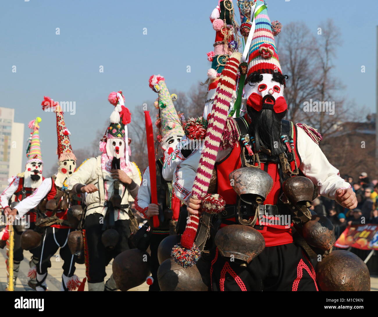 International Festival of Masquerade Games Surva in town Pernik ...