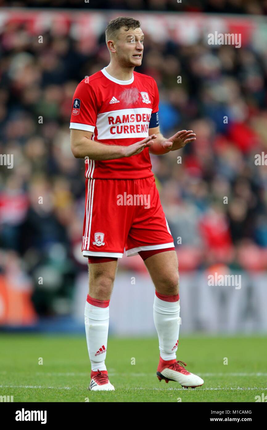 BEN GIBSON MIDDELSBROUGH FC MIDDLESBROUGH FC V BRIGHTON FC RIVERSIDE ...