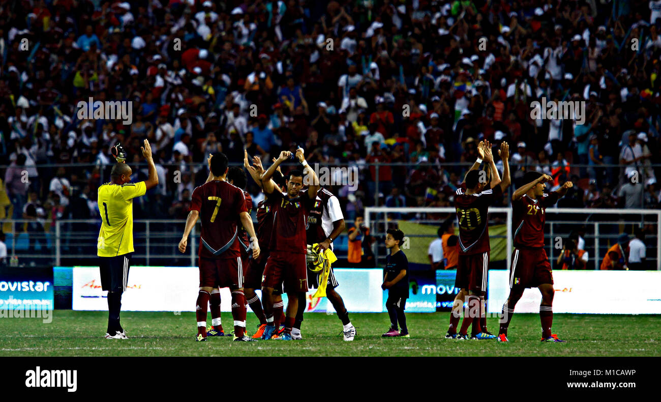 Venezuela national soccer team hi-res stock photography and images - Alamy