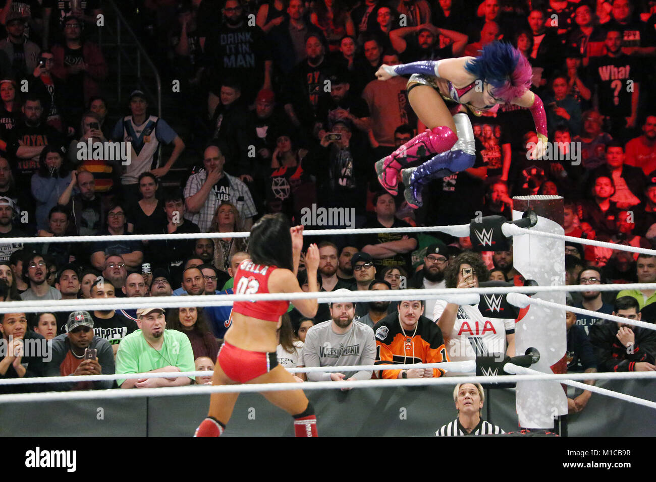 Philadelphia, PA, USA. 28th Jan, 2018. The first ever WWE Female Royal ...