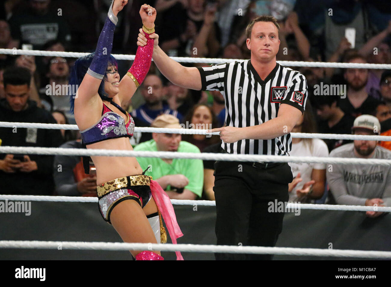 Philadelphia, PA, USA. 28th Jan, 2018. The first ever WWE Female Royal ...