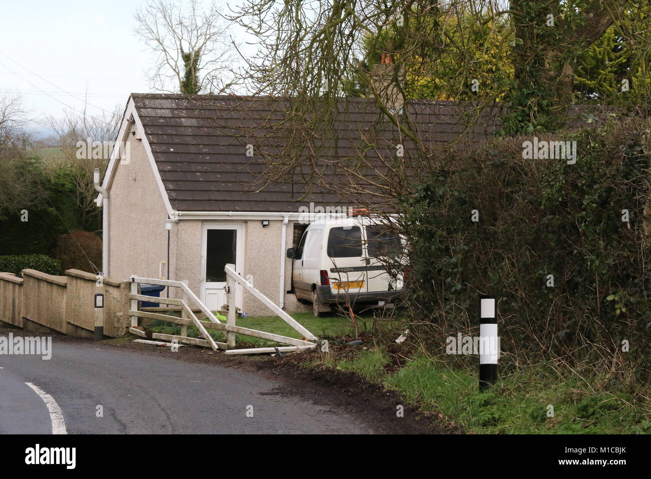 Crash clare road waringstown hi-res stock photography and images - Alamy