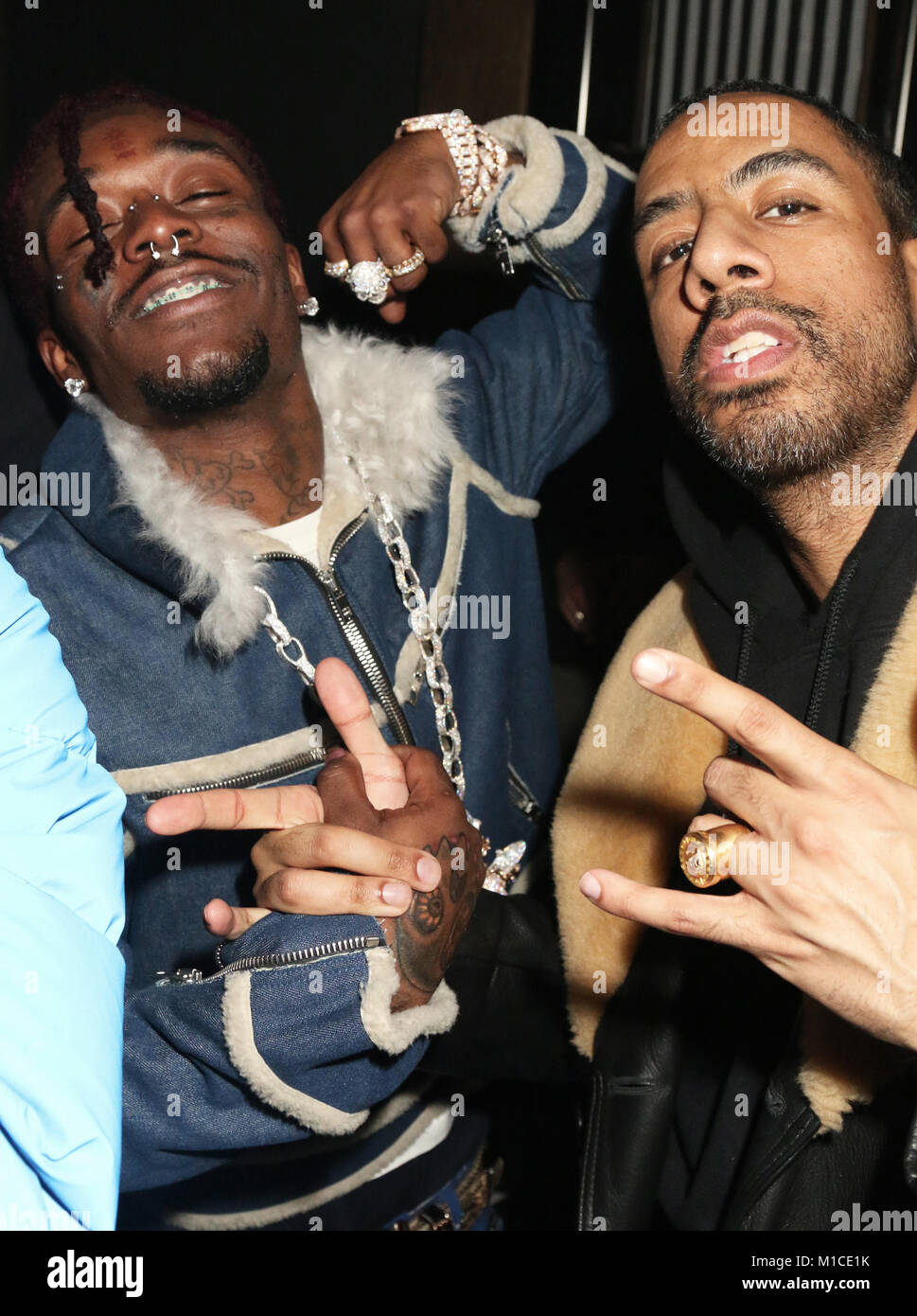 New York, NY, USA. 28th Jan, 2018. ***POSITIVE STORIES ONLY*** Lil Uzi ...