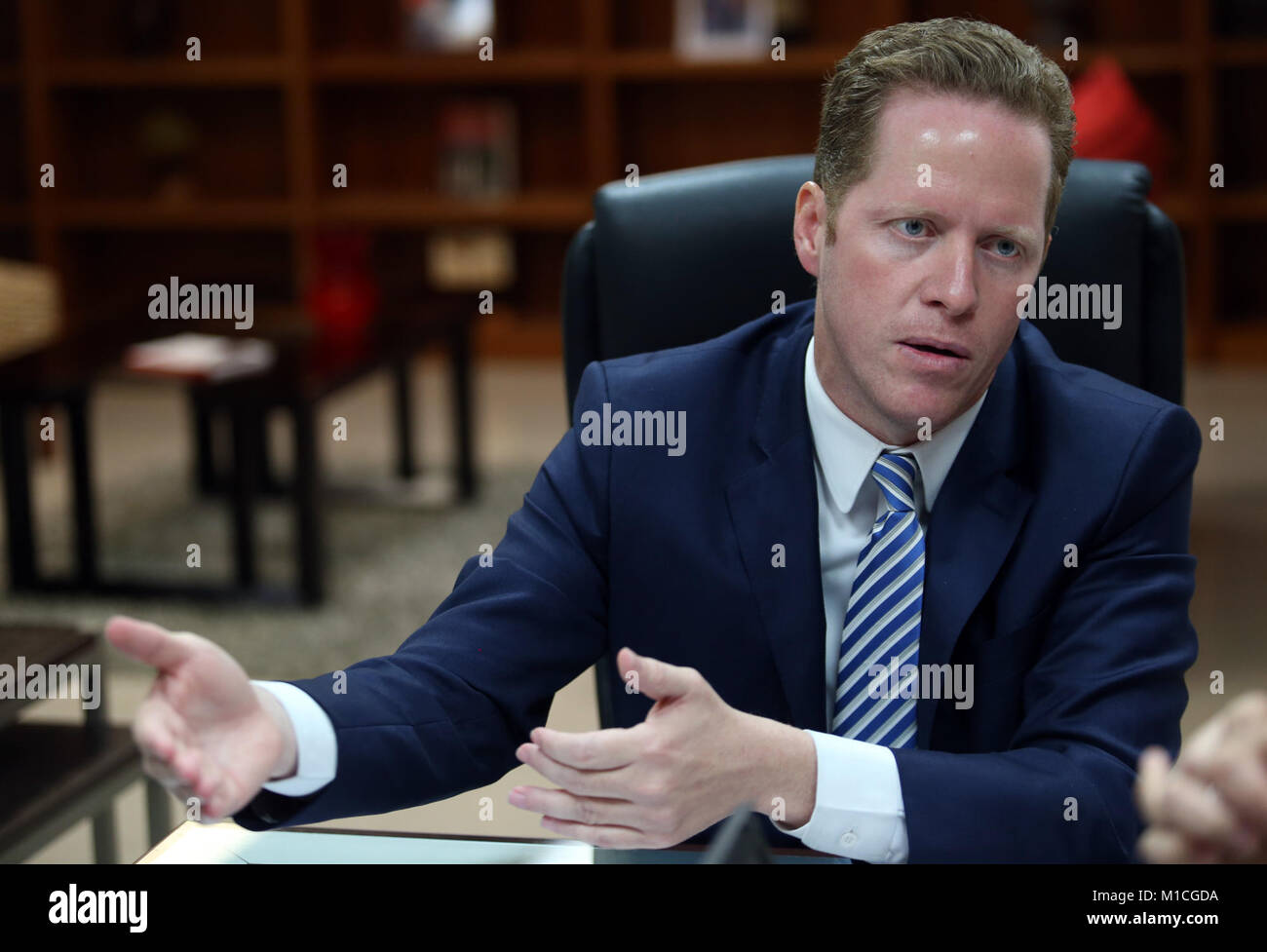 SAN JUAN, Puerto Rico. , . PARTIDO POPULAR DEMOCRATICO (PPD) EN PUERTA ...