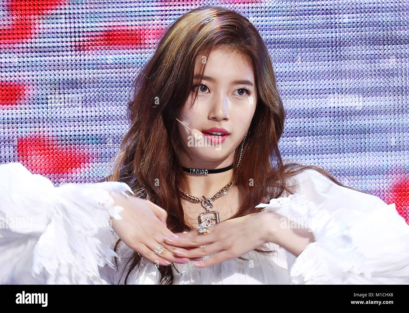 Korea. 30th Jan, 2018. S. Korean singer Suzy South Korean singer Suzy ...
