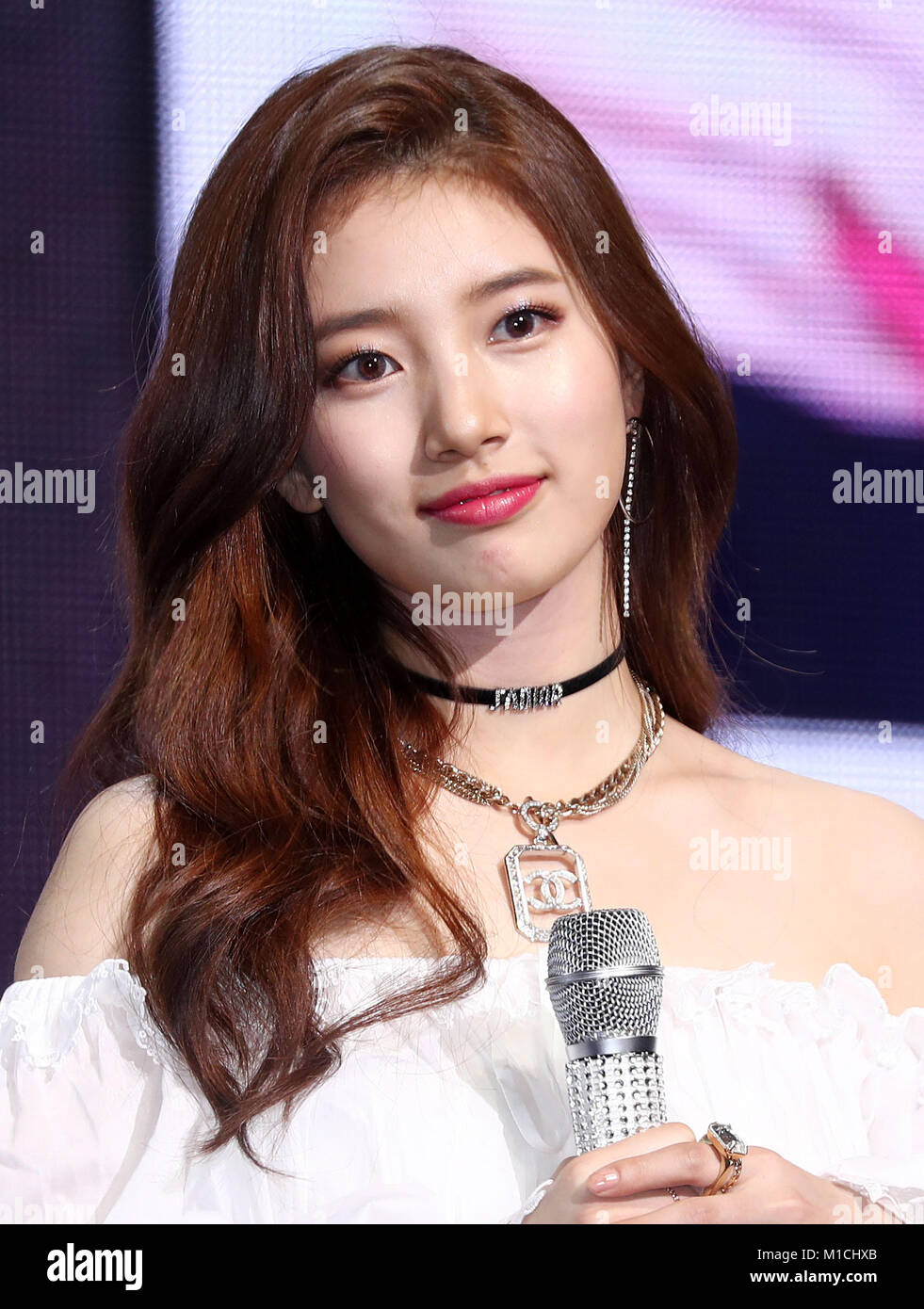 Korea. 30th Jan, 2018. S. Korean singer Suzy South Korean singer Suzy ...