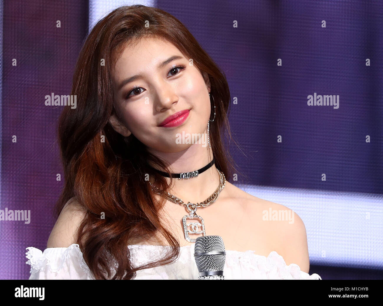 Korea. 30th Jan, 2018. S. Korean singer Suzy South Korean singer Suzy ...