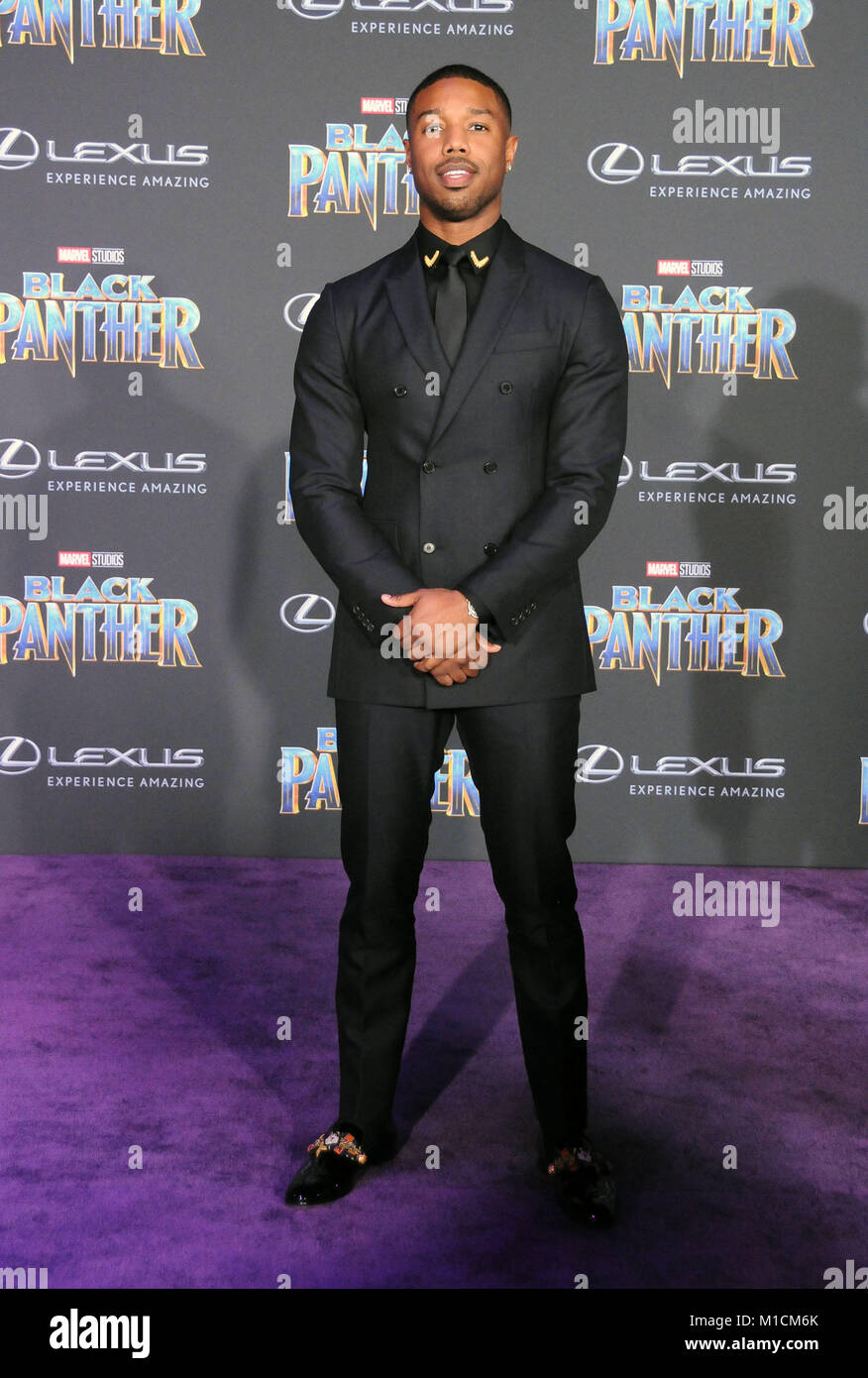 Los Angeles, California, USA. 29th January, 2018. Actor Michael B ...