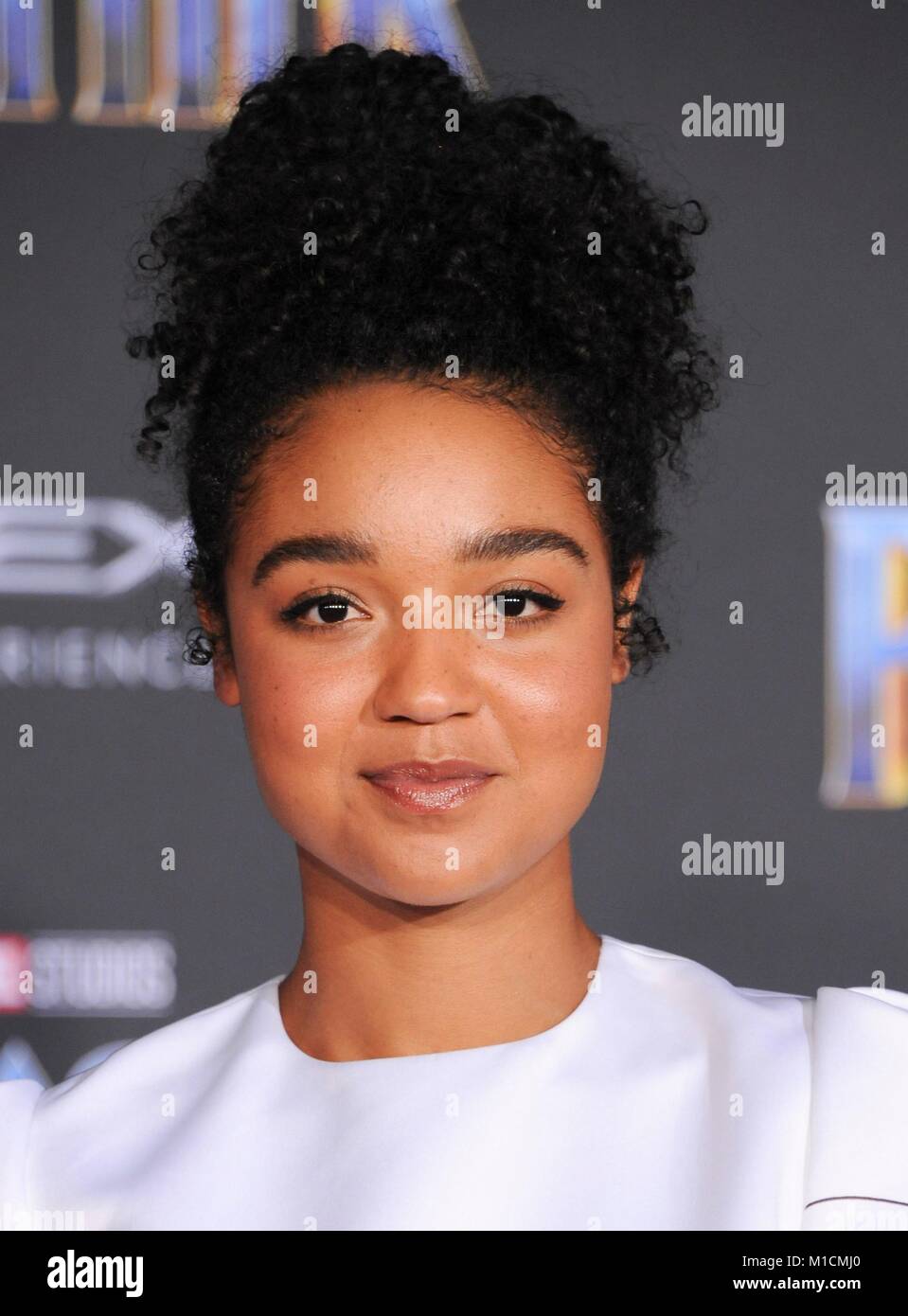 Los Angeles, CA, USA. 29th Jan, 2018. Aisha Dee at arrivals for Marvel ...