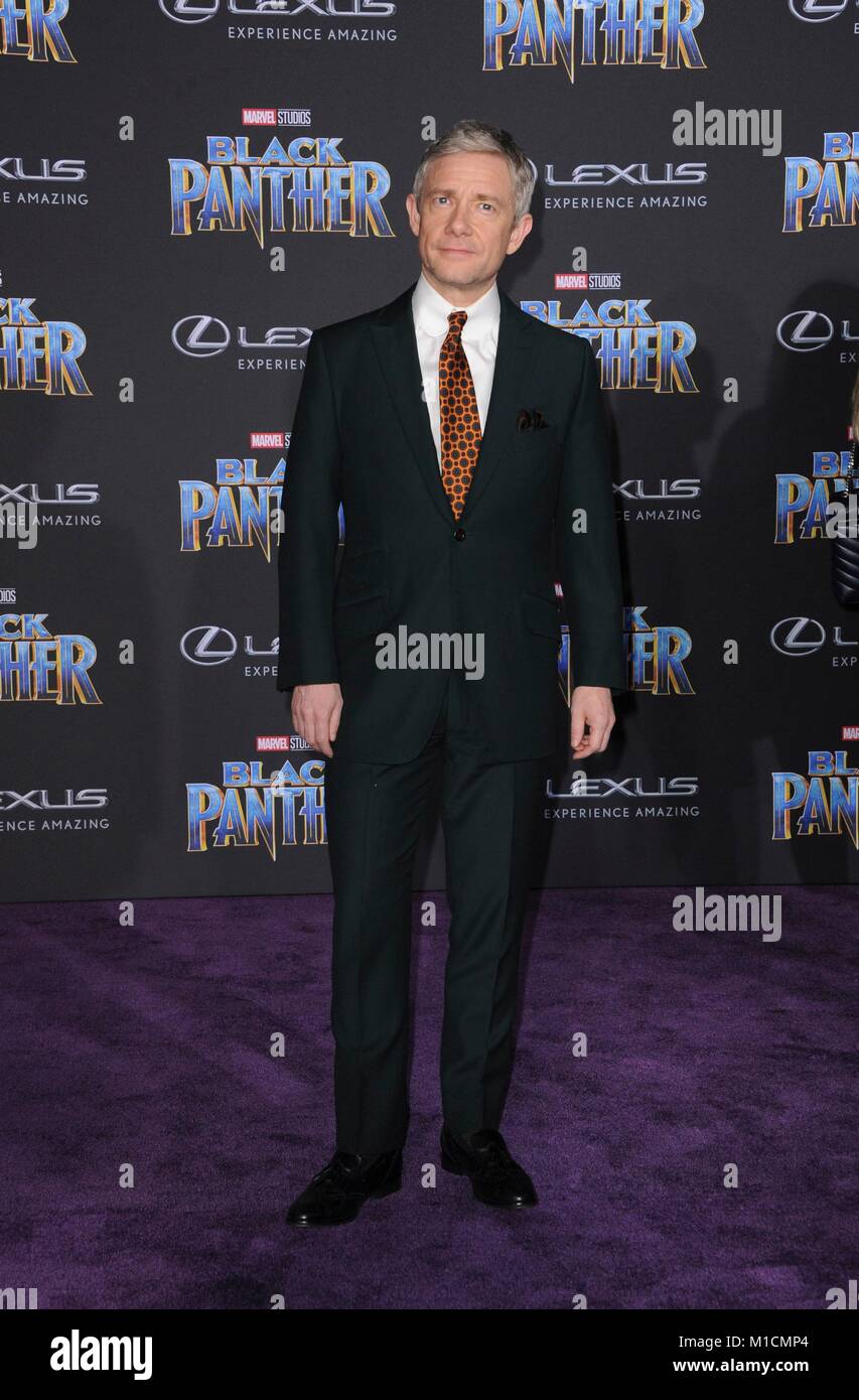 Los Angeles, CA, USA. 29th Jan, 2018. Martin Freeman at arrivals for ...