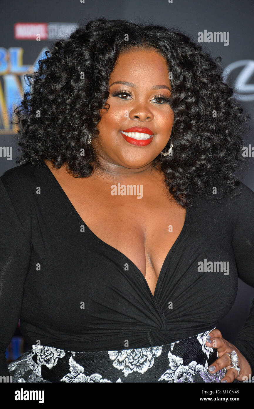 Los Angeles, California, USA. 29th January, 2018. Amber Riley at the ...