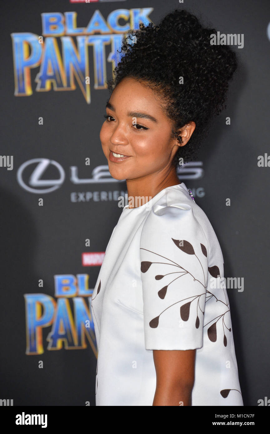 Los Angeles, California, USA. 29th January, 2018. Aisha Dee at the ...