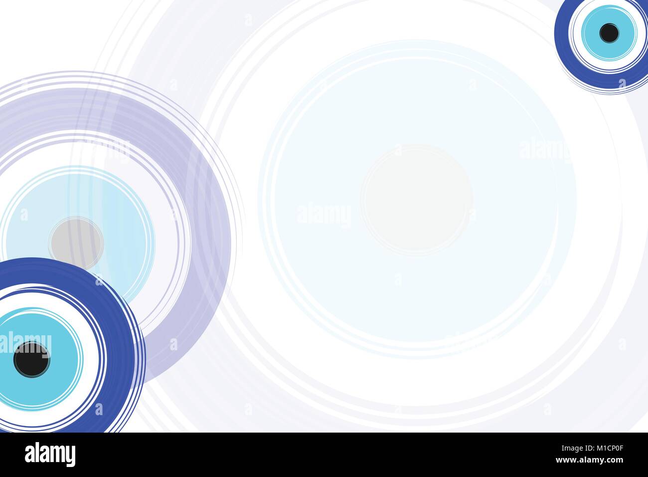 card with blue evil eyes - evil eye vector Stock Vector Image & Art - Alamy