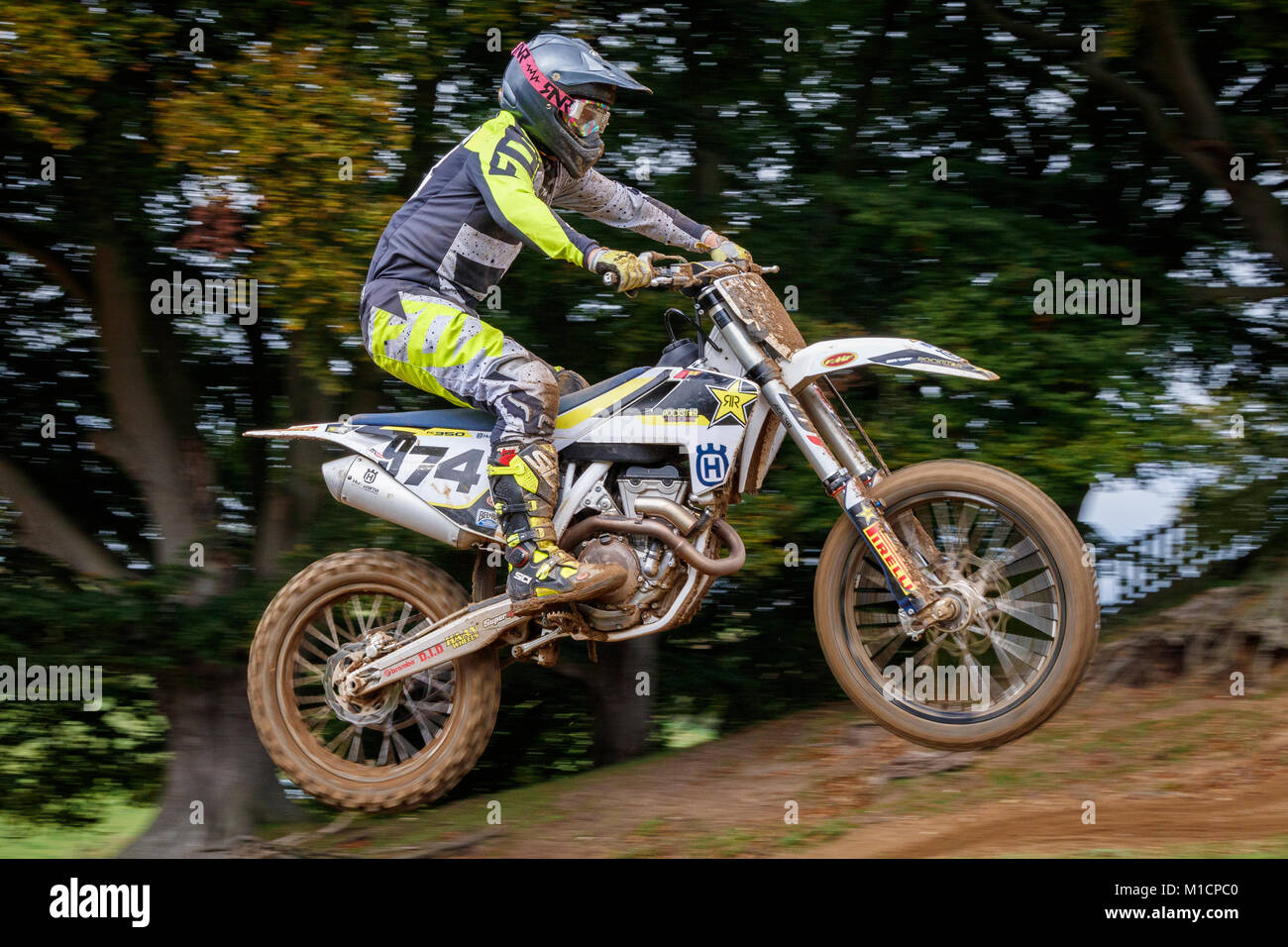 Curtis Piper on the Husqvarna 350 at the NGR & ACU Eastern EVO ...