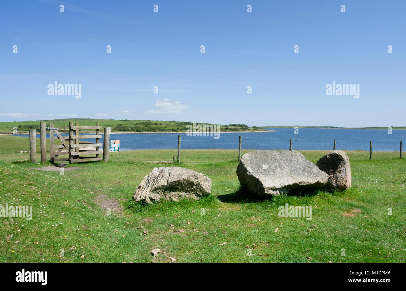 Colliford Lake ( Reservoir ), Cornwall, England, UK in June Stock Photo ...