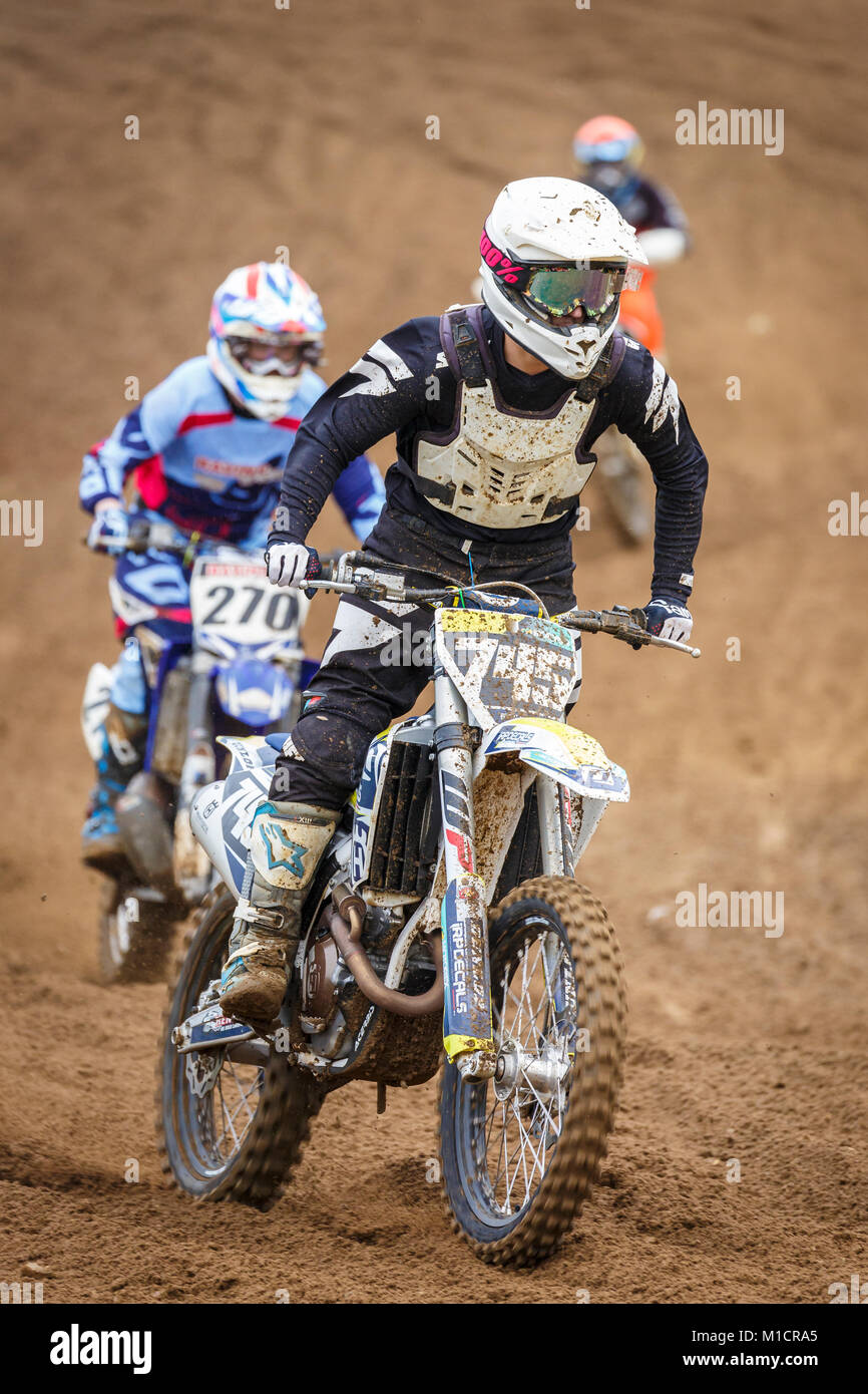Kyle Wilby on the Husqvarna 350 at the NGR & ACU Eastern EVO Solo ...