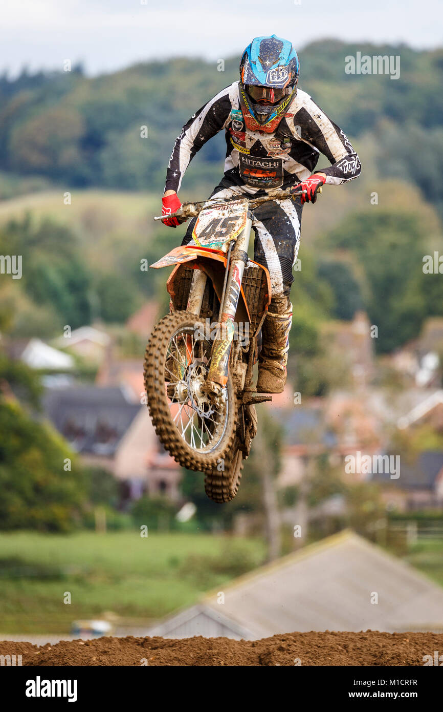 Ktm 450 solo motocross norfolk lyng hi-res stock photography and images ...
