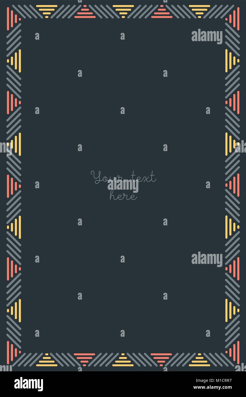 Simple border hi-res stock photography and images - Alamy