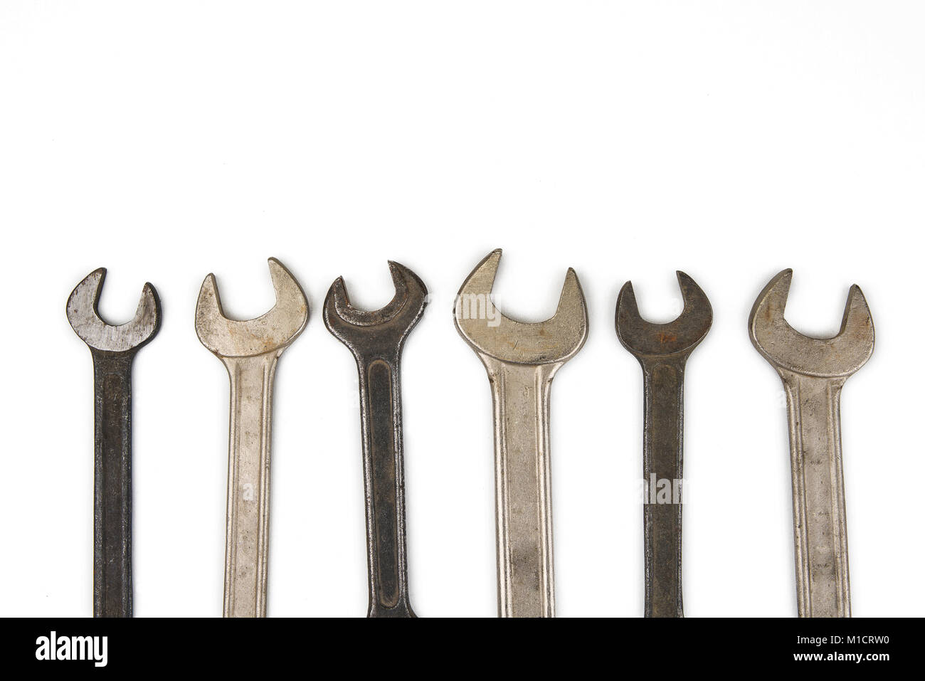 Set wrenches chrome vanadium Cut Out Stock Images & Pictures - Alamy