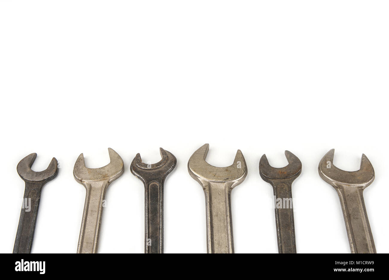 Set wrenches chrome vanadium Cut Out Stock Images & Pictures - Alamy