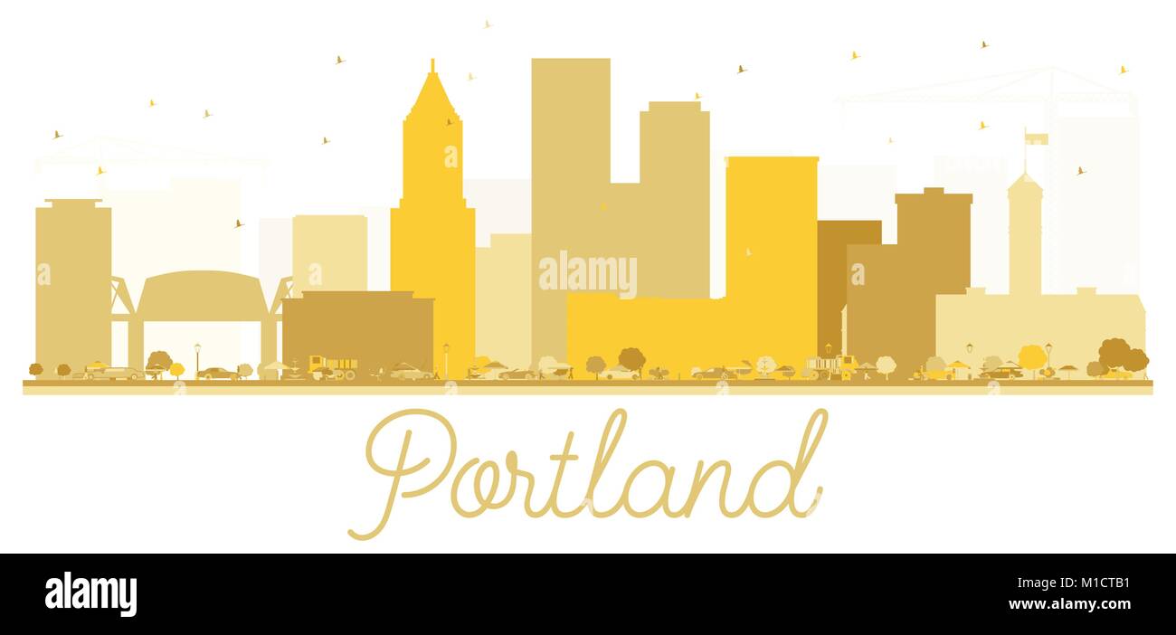 Portland oregon view Stock Vector Images - Alamy
