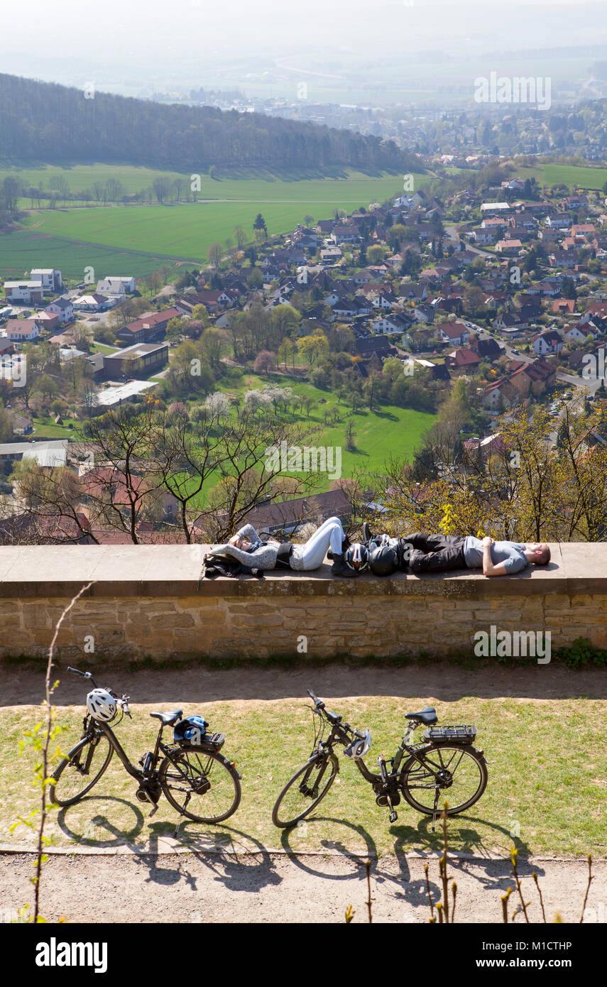Plesse castle, Lower Saxony, Germany Stock Photo - Alamy