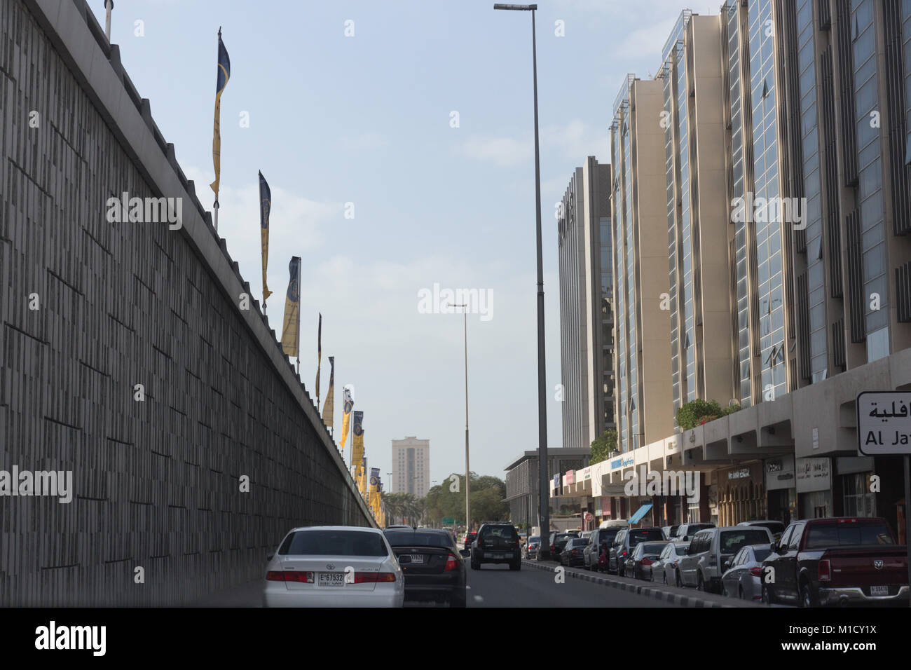 Dubai expressway hi-res stock photography and images - Alamy